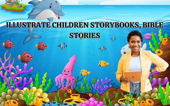 Illustrate children storybooks and bible stories by Susanbooks10 | Fiverr