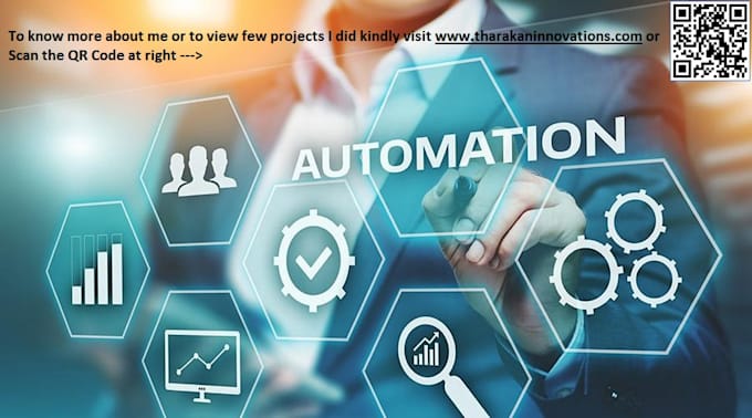 Automate your boring tasks by Thomastharakan | Fiverr
