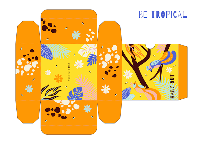 Professional die cutting for sticker packaging boxes by Aslamtan04 | Fiverr