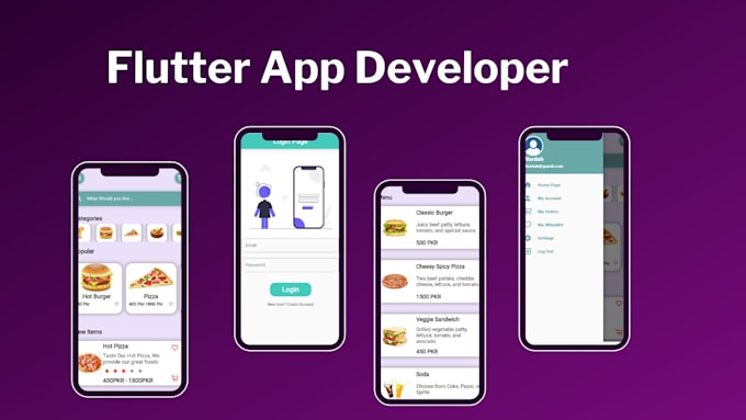 Be Your Flutter Developer And Build Android Ios Flutter App With Firebase By Wardaamjad320 Fiverr