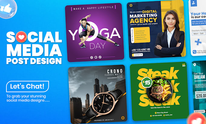 Design stop scrolling social media ad, instagram post, banner, story by ...