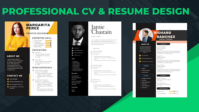 Create expert cvs, resumes, and certificate designs by Shahnawazqazi8 ...