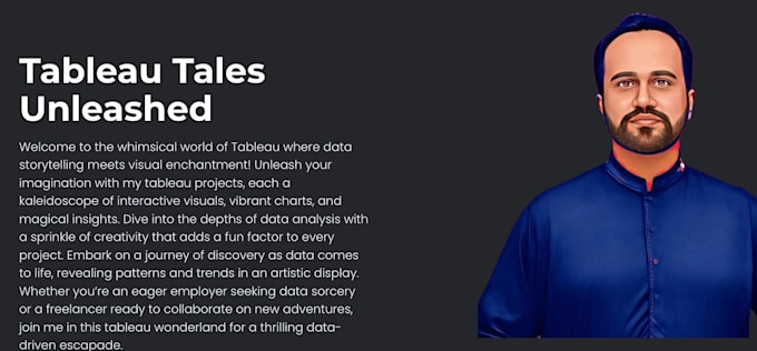 Craft interactive data visualizations with tableau by Zn_chaudhry | Fiverr