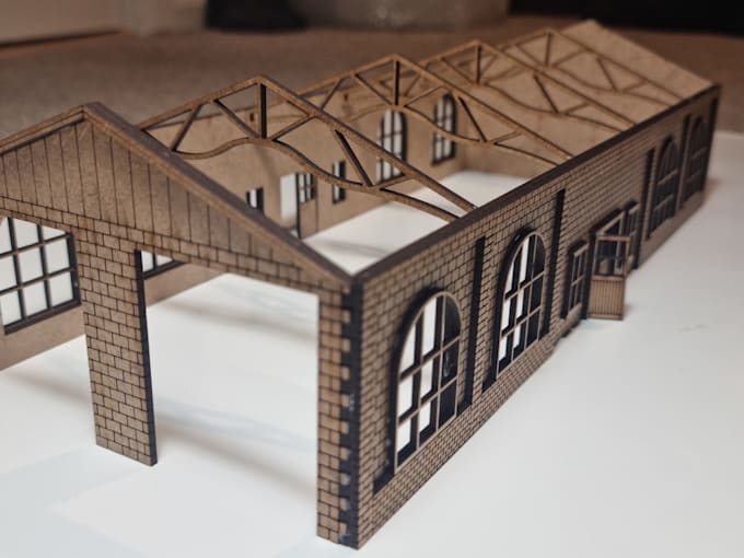 Laser cut your designs, miniature game scenery, model scenery by ...