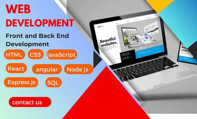 Perform Web Development As Your Front And Back End Developer By Asaddev7 Fiverr