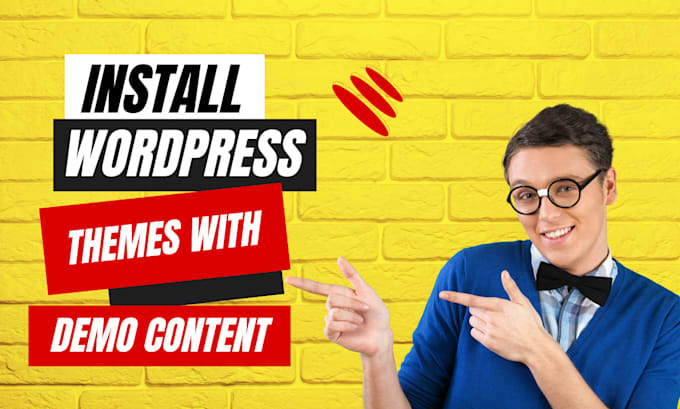 Quickly install wordpress theme with demo content by Expert_saad_wp | Fiverr