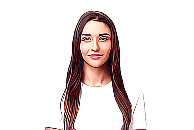 Create a high realistic face vector art by Shehziltahir | Fiverr