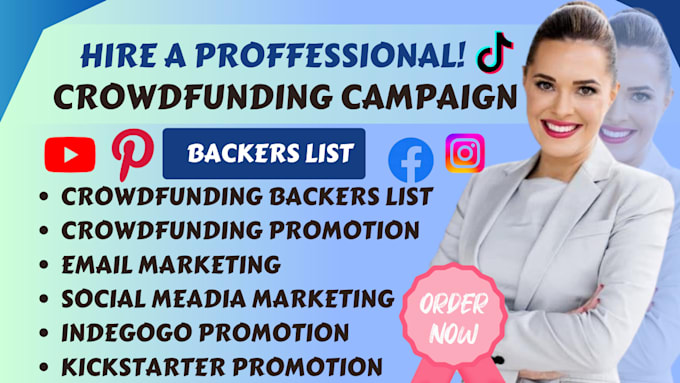 Generate backers list for kickstarter gofundme indiegogo crowdfunding ...