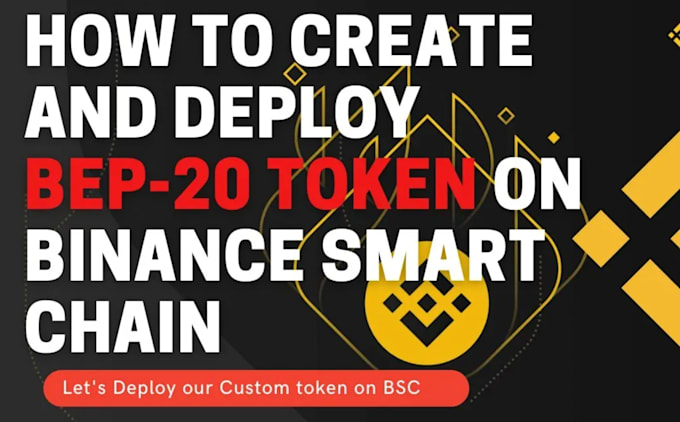 Create bep20 or trc20 token on bsc binance smart chain and token creation by Basmula | Fiverr