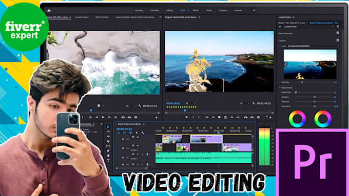 Premiere perfection, expert video editing for your vision by Vaditmonga | Fiverr