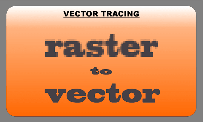 Vector trace raster to vector, convert to vector by Vravindra | Fiverr