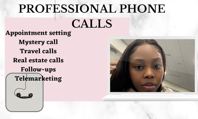 Make professional phone calls for you by Tanjayb | Fiverr