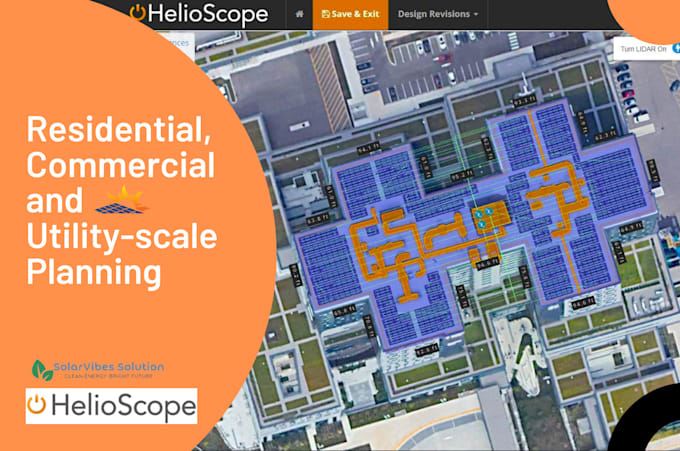 Design your solar pv system using helioscope by Sayeef_09 | Fiverr