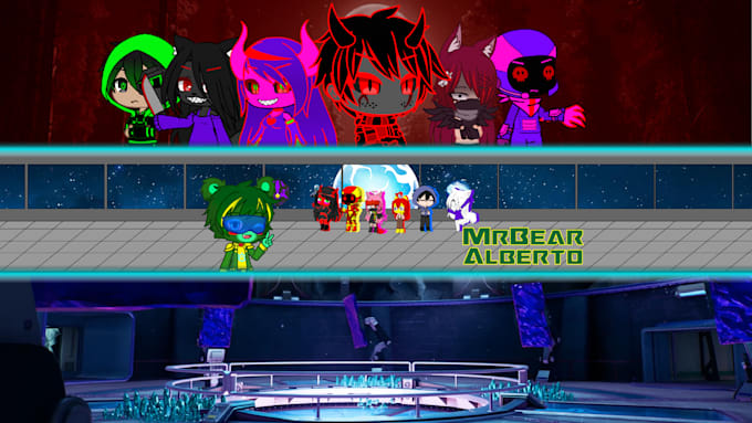 Design a gacha banners for youtube channels by Cyber_dualroser | Fiverr