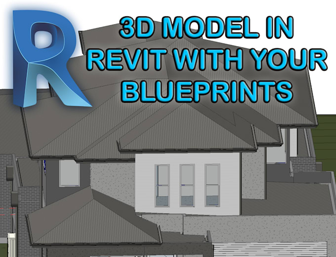 Create a 3d model from your blueprints in revit bim by Arq_lfbriones ...