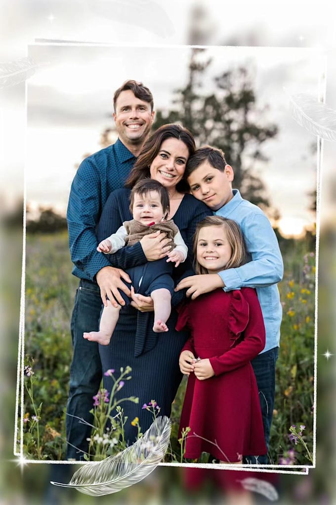 Edit family and kids photos in photoshop by Paopaobuding | Fiverr