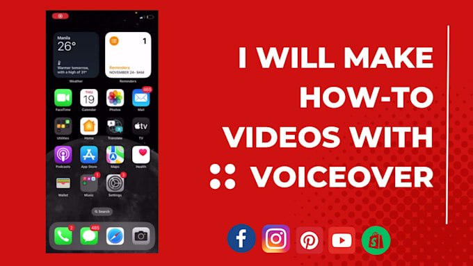 Make how to videos with voiceover by Charriemagne | Fiverr