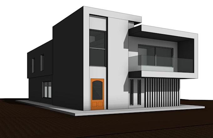 Draw, convert 2d floor plan into 3d floorplan, house plan by Zia ...