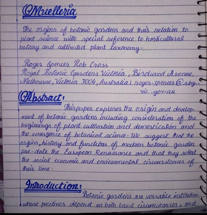 Handwrite anything in a good cursive writing by Faryalkhan53 | Fiverr