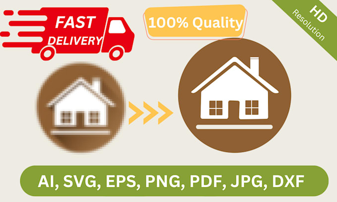 Vector tracing , redraw logo to eps,svg,png,pdf,dxf,psd by Artful_pixel ...
