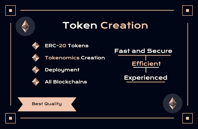 Develop and implement your custom token by Rexod3 | Fiverr