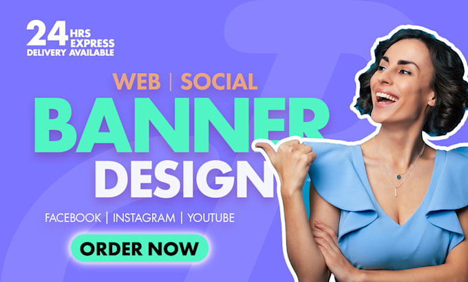 Design eye catching web banner by Rocks_design | Fiverr