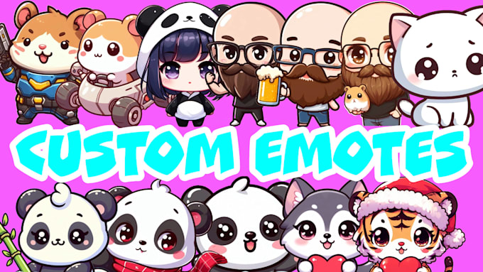 Create custom emotes for you by Bumblesdesigns | Fiverr