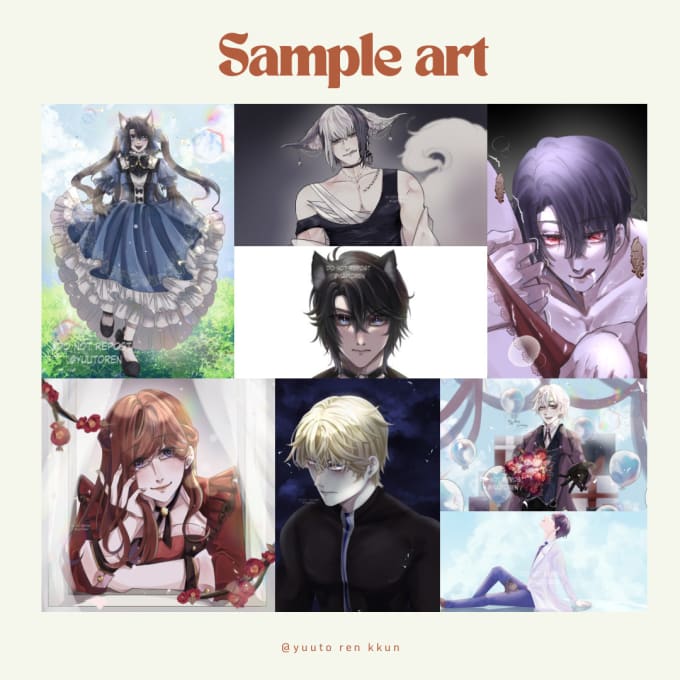 Draw Your Original Character Or Fanart With My Manhwa Style By Yuutoren