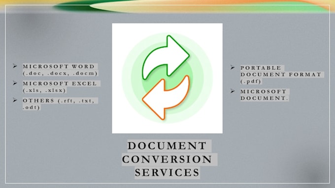 Professionally work on your document conversion by Abebell | Fiverr