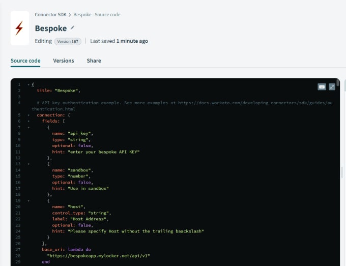 Create workato custom connectors by Ubaid_workato | Fiverr Create workato custom connectors by Ubaid_workato | Fiverr