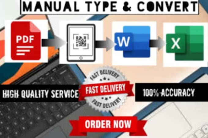 Do typing, pdf conversions and retype scanned documents by ...