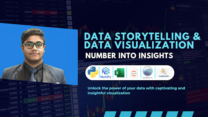 Create data storytelling for data visualization on python by Mujtaba_datapro | Fiverr