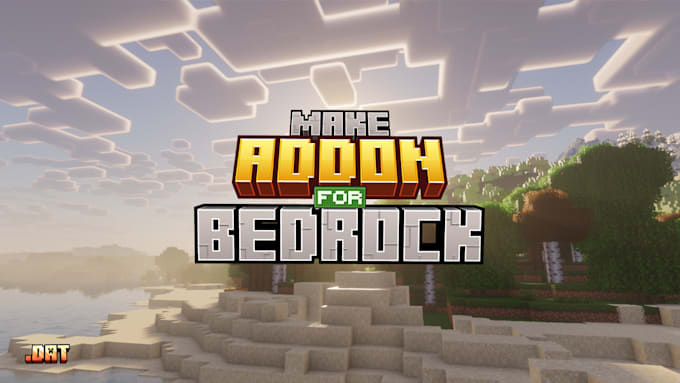 Create minecraft bedrock addon for you by Dave_64 | Fiverr