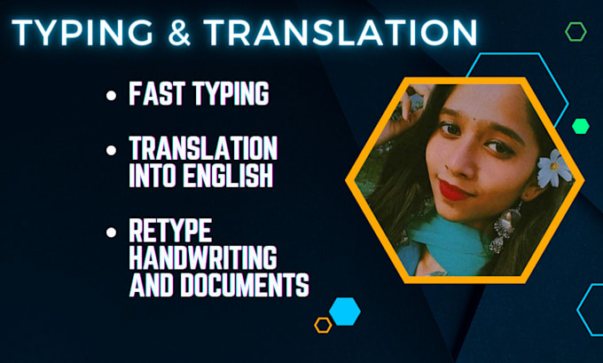Do english typing, translation and retype handwriting by Tztaba | Fiverr