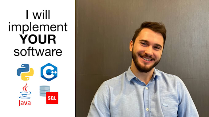 Code software, fix bugs, do your assignment in python java by Anton_leier | Fiverr