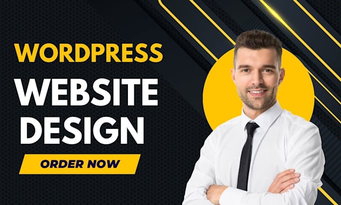 Build responsive wordpress website design, redesign , landing page by ...
