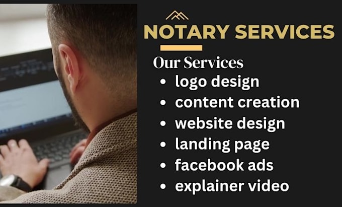 Build notary public website law firm lawyer attorney notary public ...