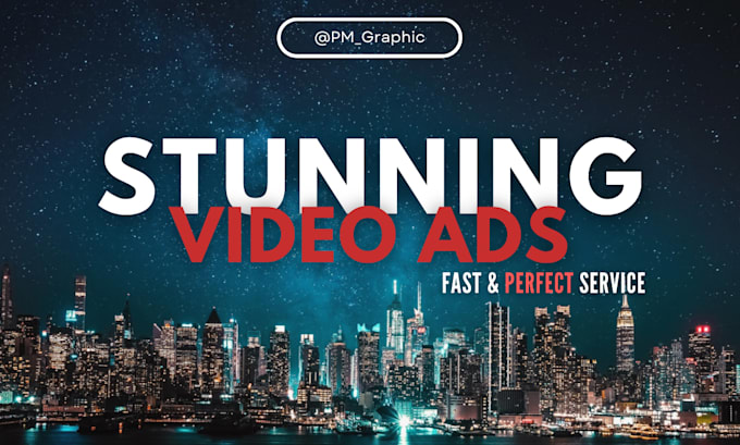 Make promotional video ads or short video ads for marketing by Pm ...