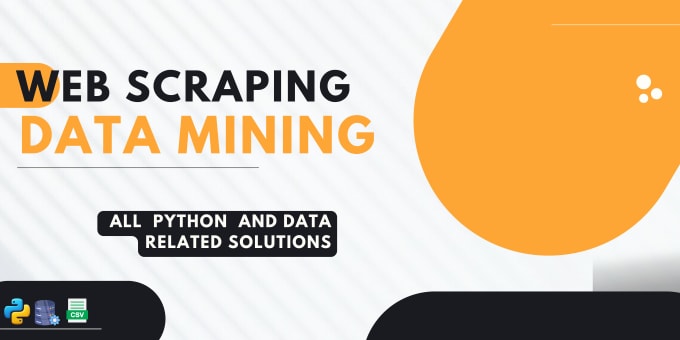 Do Web Scraping Data Mining Data Scraping Using Python And Beautifulsoup By Nayemhossain13