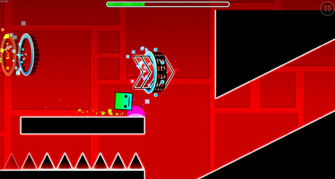 Design geometry dash levels by Denizyldz262 | Fiverr
