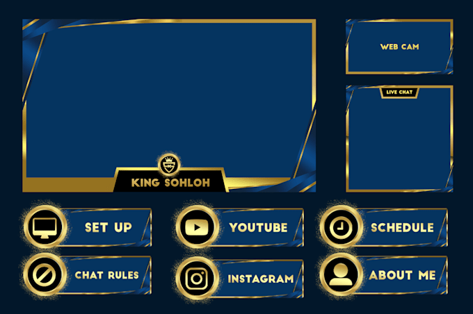 Gaming twitch design professionally by Shamimhosain3 | Fiverr