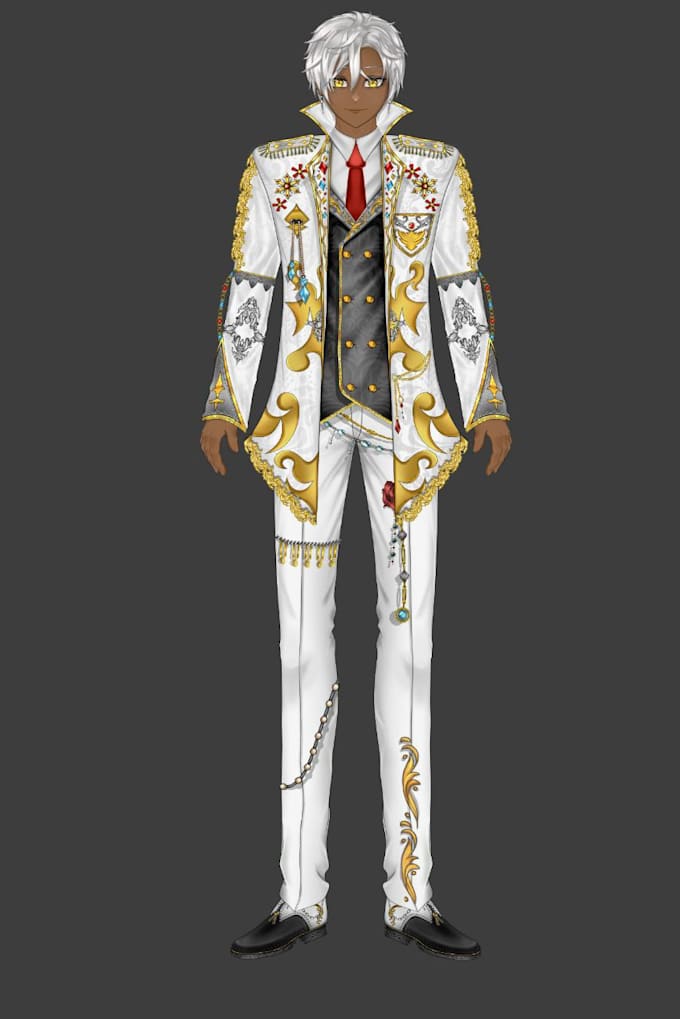 Draw and rig liv2d vtuber, 2d vtuber model, vtuber model, 2d vtuber by ...