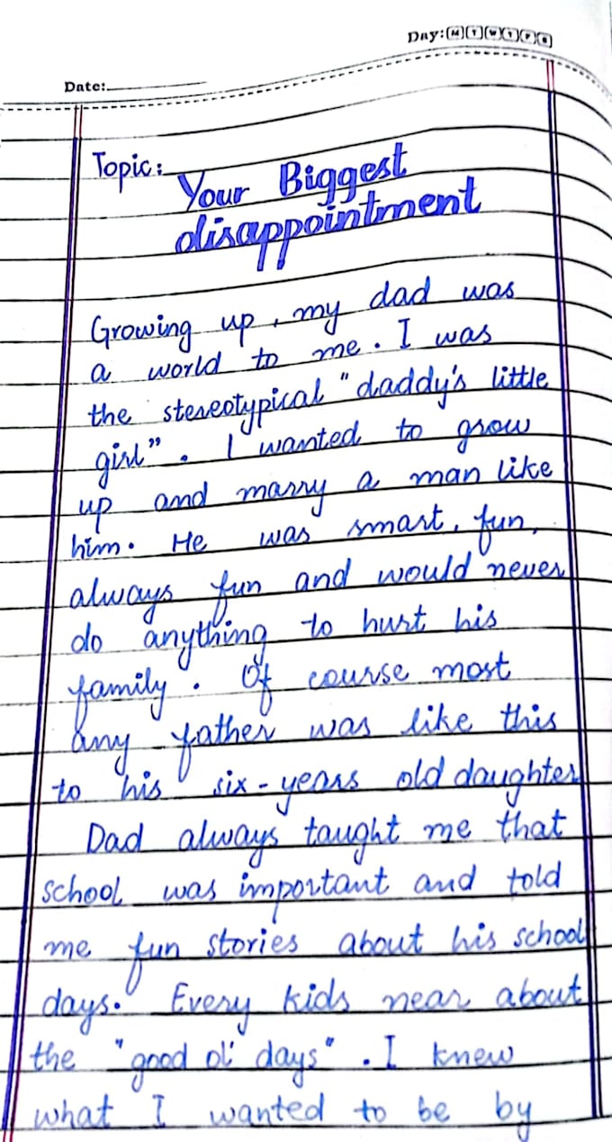 Do handwritten assignments and notes by Alishba348 | Fiverr