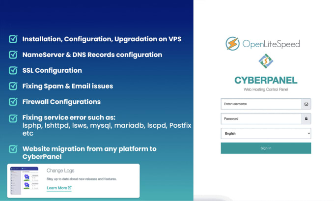 Install configure and fix cyberpanel by Tanvirrumman | Fiverr Install configure and fix cyberpanel by Tanvirrumman | Fiverr