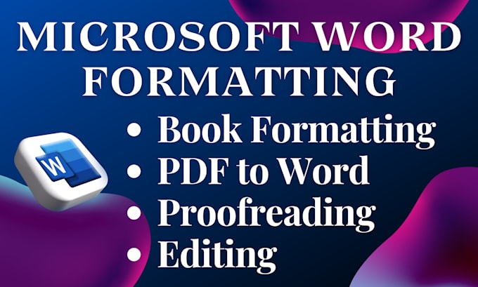 Create, redesign, edit and format microsoft word document by Hassnain ... Create, redesign, edit and format microsoft word document by Hassnain ...