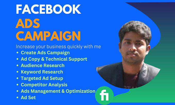 Be set up and optimize facebook ad campaigns by Samim02031993 | Fiverr