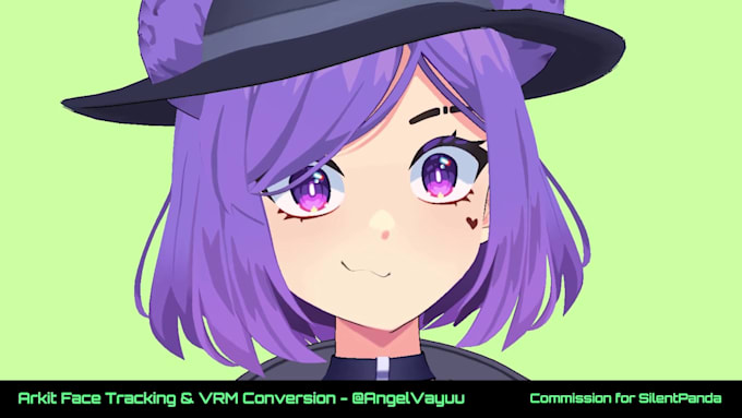 Create 52 arkit iphone blendshapes to your 3d character custom or vroid model by Angelvayuu | Fiverr