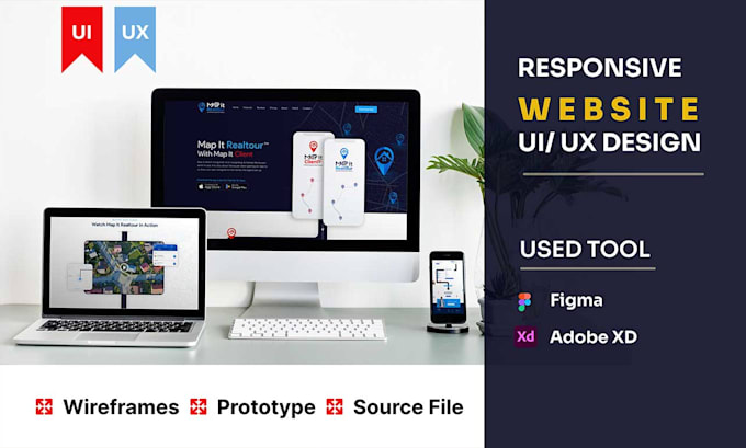 Do responsive figma website, website ui, figma design website, website ...