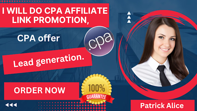 Faire du marketing d'affiliation cpa, offre cpa, génération de leads