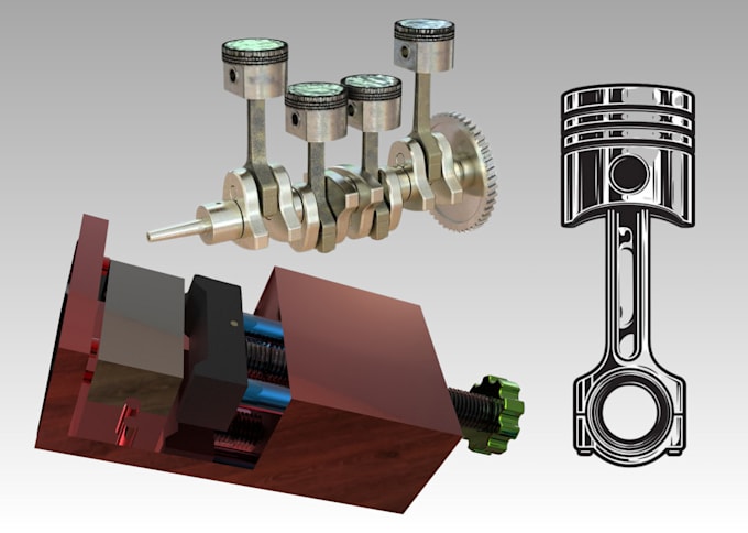 Do cad design, cad drawing, 3d modeling, and product design by Raany ...